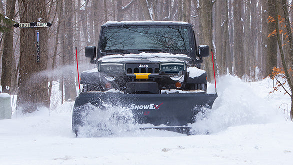 SnowEx 6'8" 6800 LT & 7'2" 7200 LT Light Truck Straight Blade Plows ...