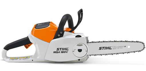 STIHL MSA 160 C-BQ Lithium-Ion Battery Powered Chainsaw with 12" Bar ...