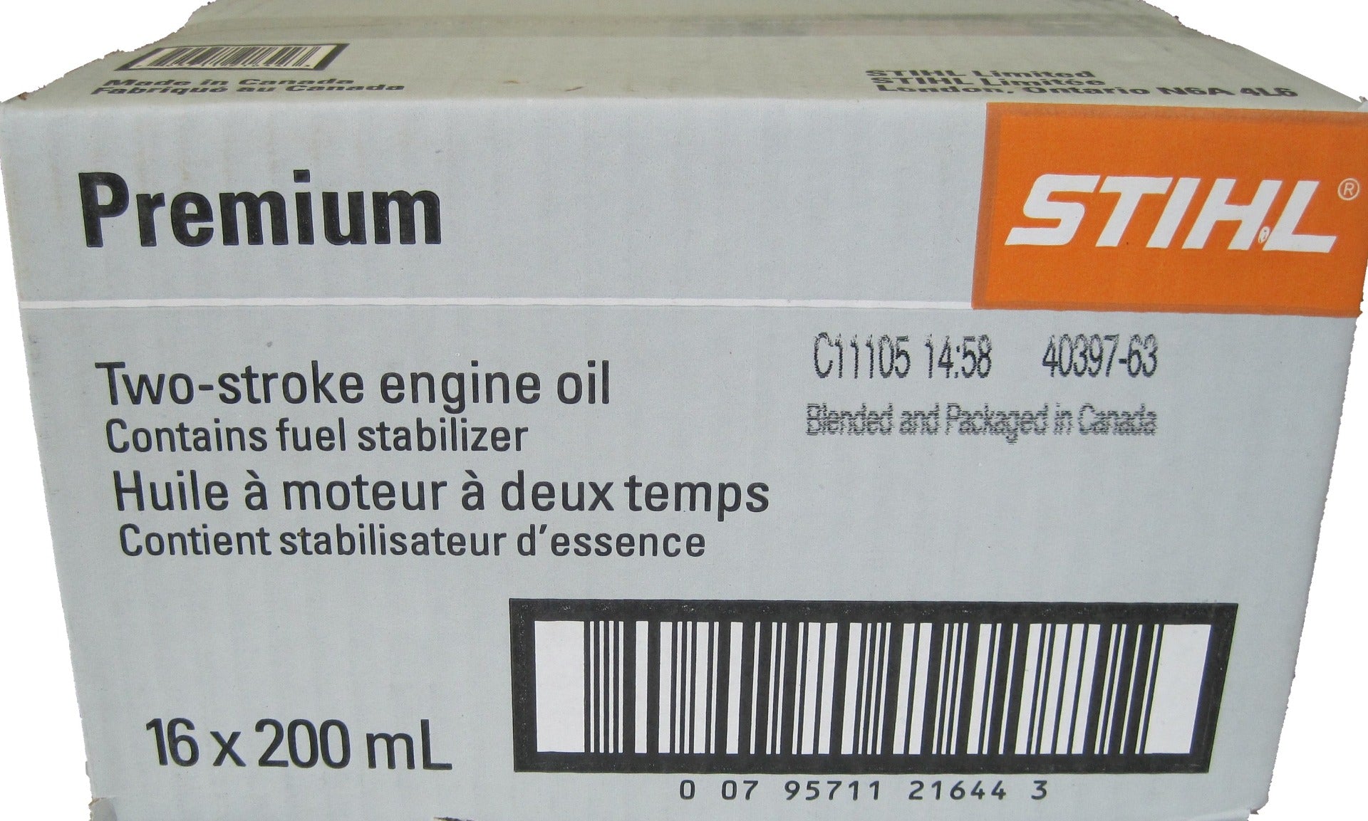 Kooy Brothers | Landscape Equipment | STIHL Premium 2 Stroke Engine Oil ...